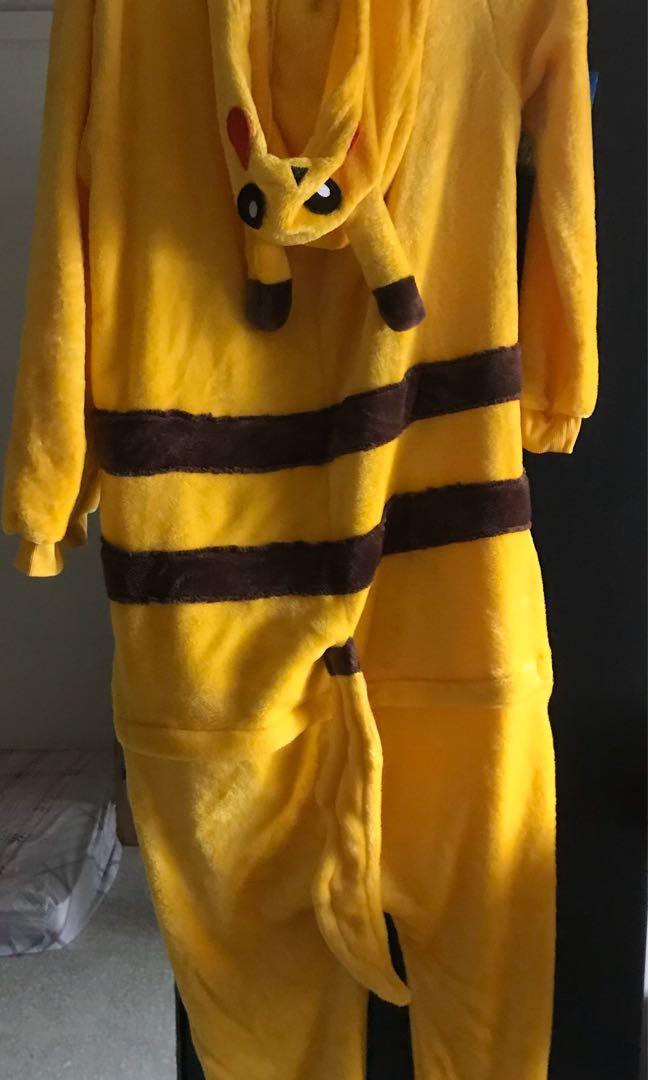 Pokemon Pikachu costume, Men's Fashion, Tops & Sets, Formal Shirts on ...