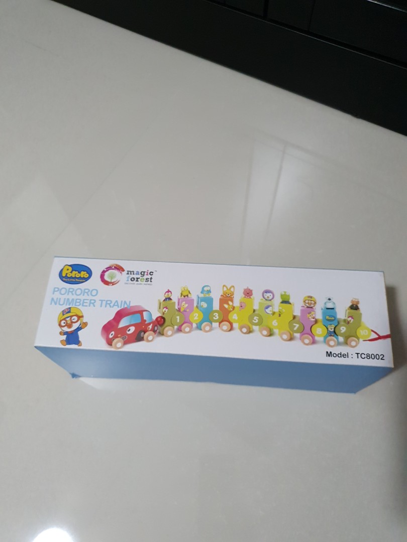 Pororo Number Train, Hobbies & Toys, Toys & Games on Carousell