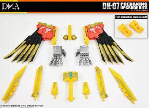 Transformers DNA Design - DK-01 DK01 Upgrade Kit For Hasbro Combiner War Takara Unite Warriors ...