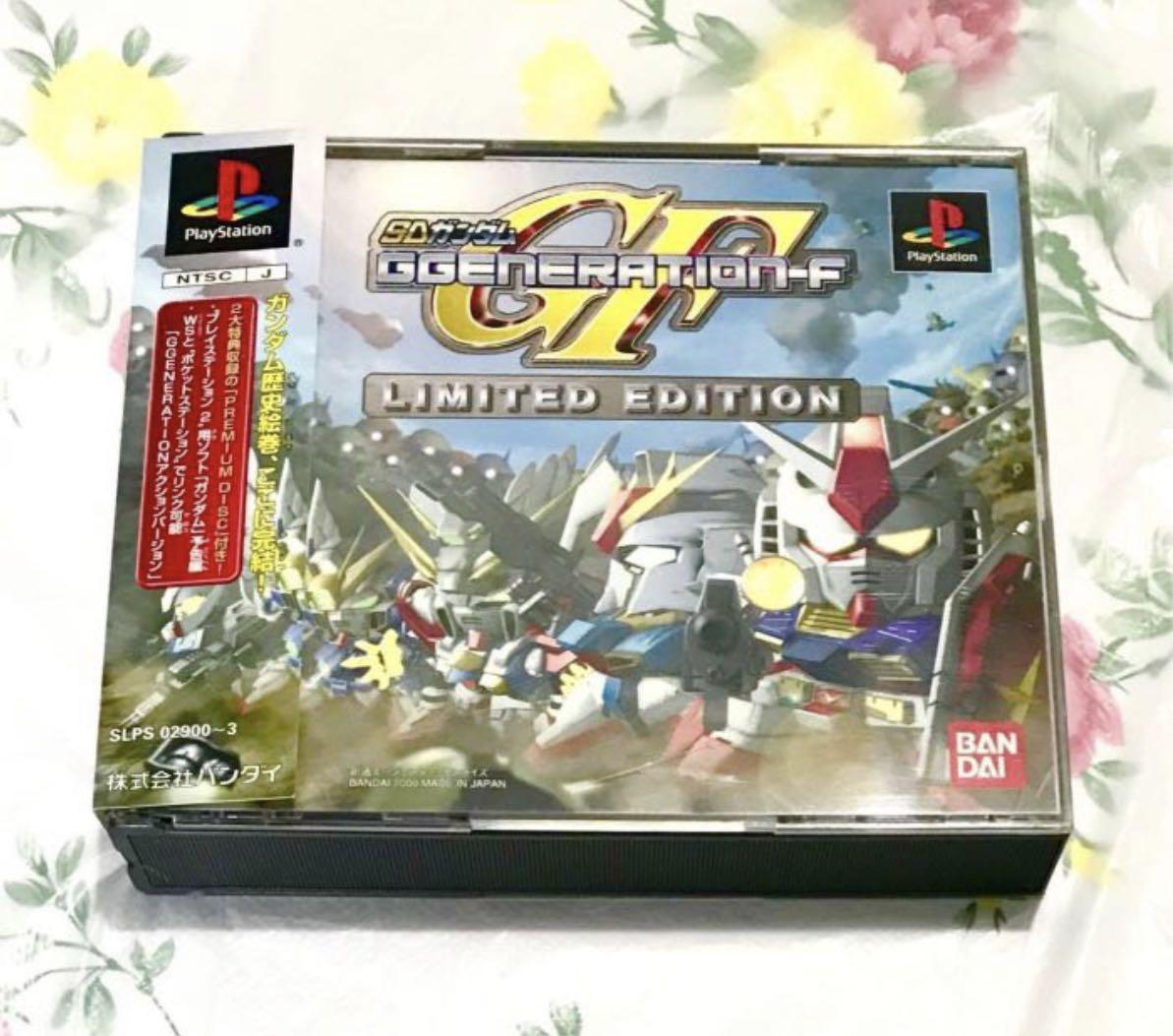 PS 超好玩 SD 高達 GUNDAM GGENERATION-F GF LIMITED EDITION G GENERATION 四碟裝 附側紙, 電子遊戲, 遊戲機配件, 遊戲禮物卡及帳戶 ...