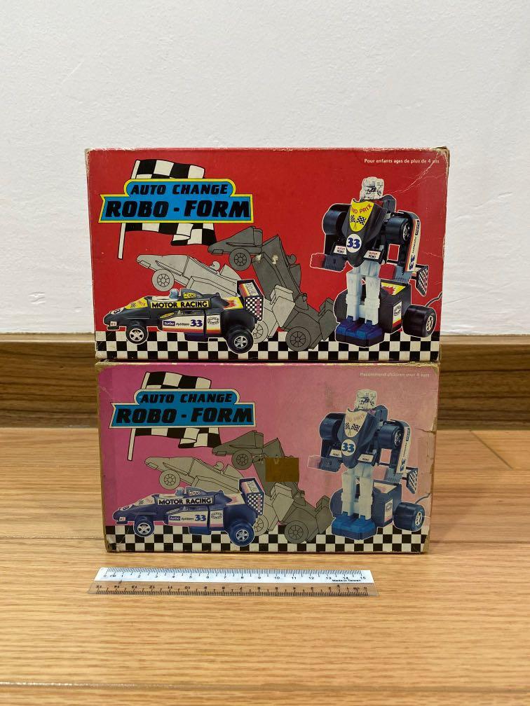RARE Vintage 1980s Wired Remote Controlled Auto Change Robo-Form ...
