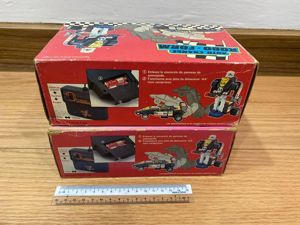 RARE Vintage 1980s Wired Remote Controlled Auto Change Robo-Form ...