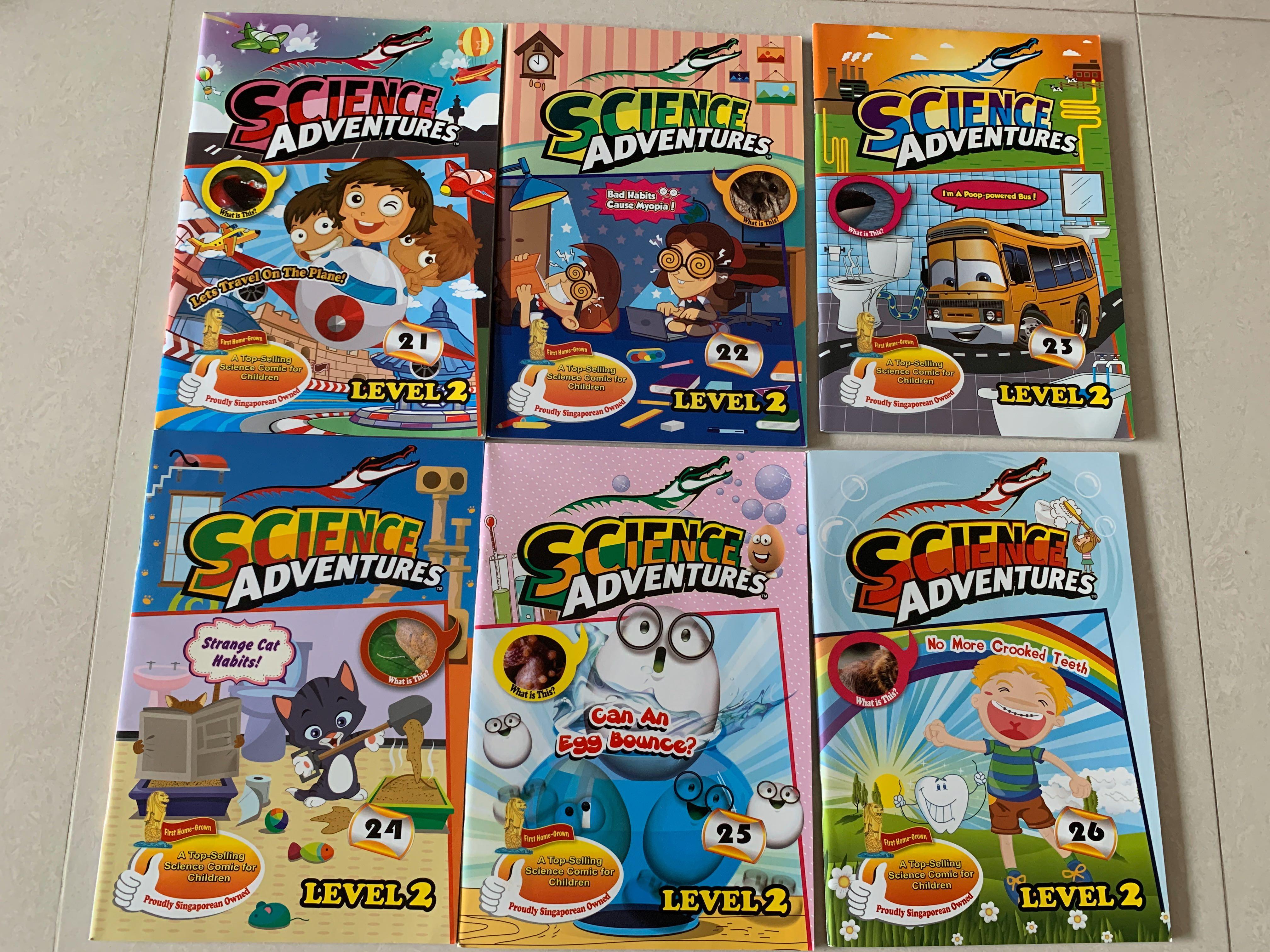 Science Adventures Level 2 Volume 1 Full Set, Hobbies & Toys, Books ...