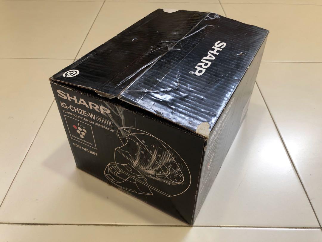 Sharp Helmet Air Purifier IG-CH2E, Motorcycles, Motorcycle Apparel on ...