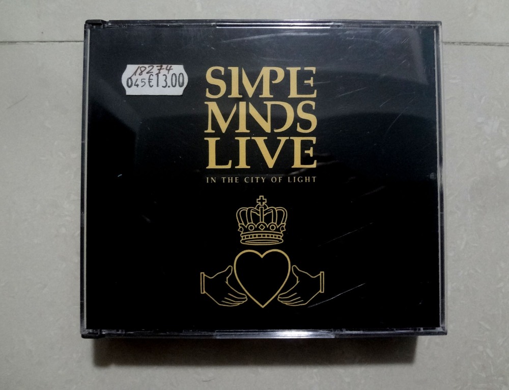 Simple Minds 2 CD Live - In The City Of Light, Music & Media, CDs, DVDs ...