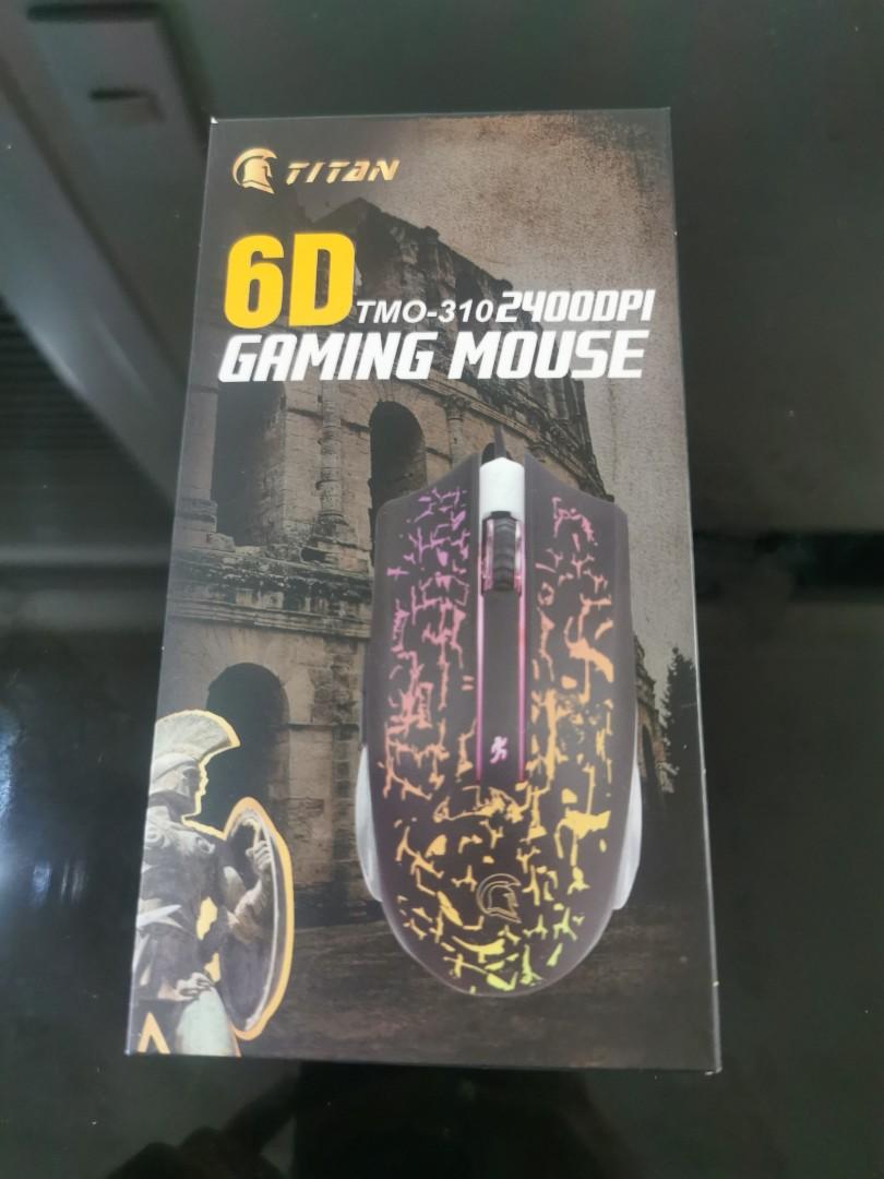 Titan Gaming Optical Mouse 2400DPI, Computers & Tech, Parts ...