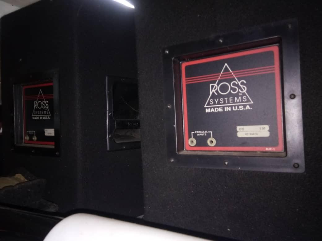 Ross RZ 122 Speaker USA Made Woofer with a horn tweeter Speaker is ...