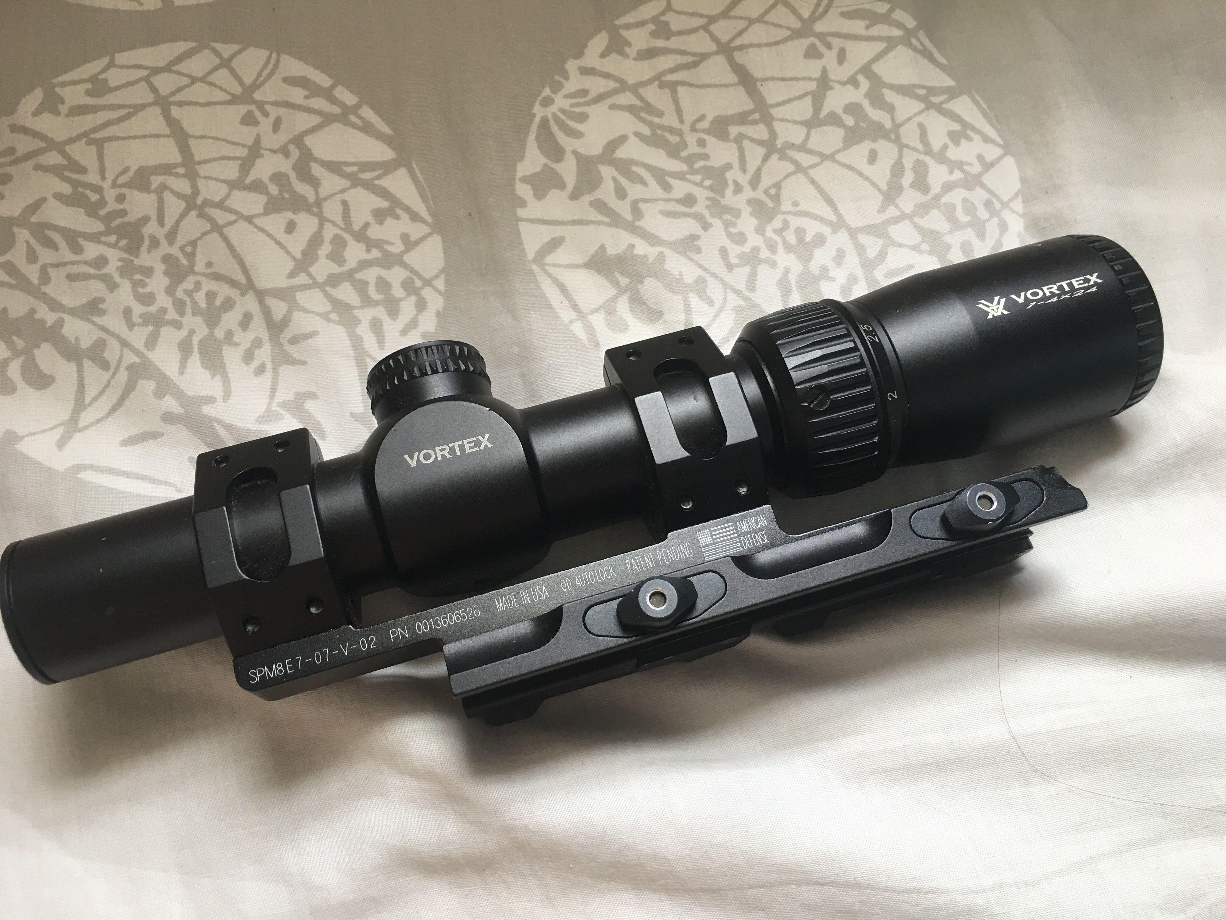 Vortex Optics Crossfire II 1-4x24 Wargame 狙擊鏡 Rifle Scope, 運動產品, 運動與健身 ...