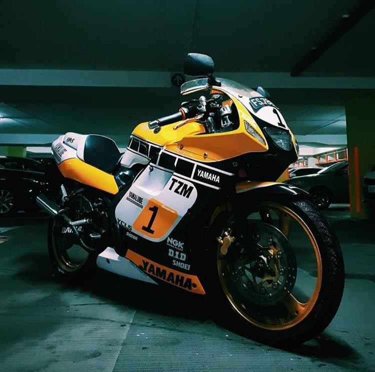 YAMAHA TZM 150, Motorcycles, Motorcycles for Sale, Class 2B on Carousell