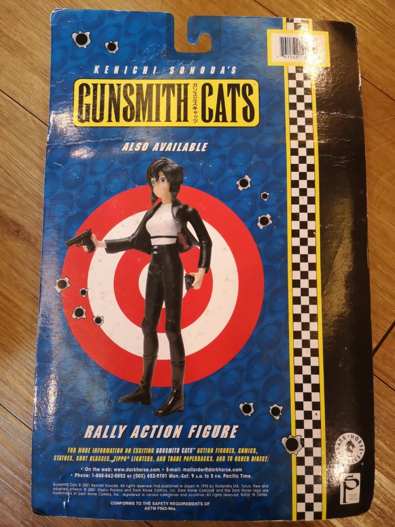 2001 Gunsmith Cats Set of 3 Figures Minnie May, Rally Black suit, Rare ...