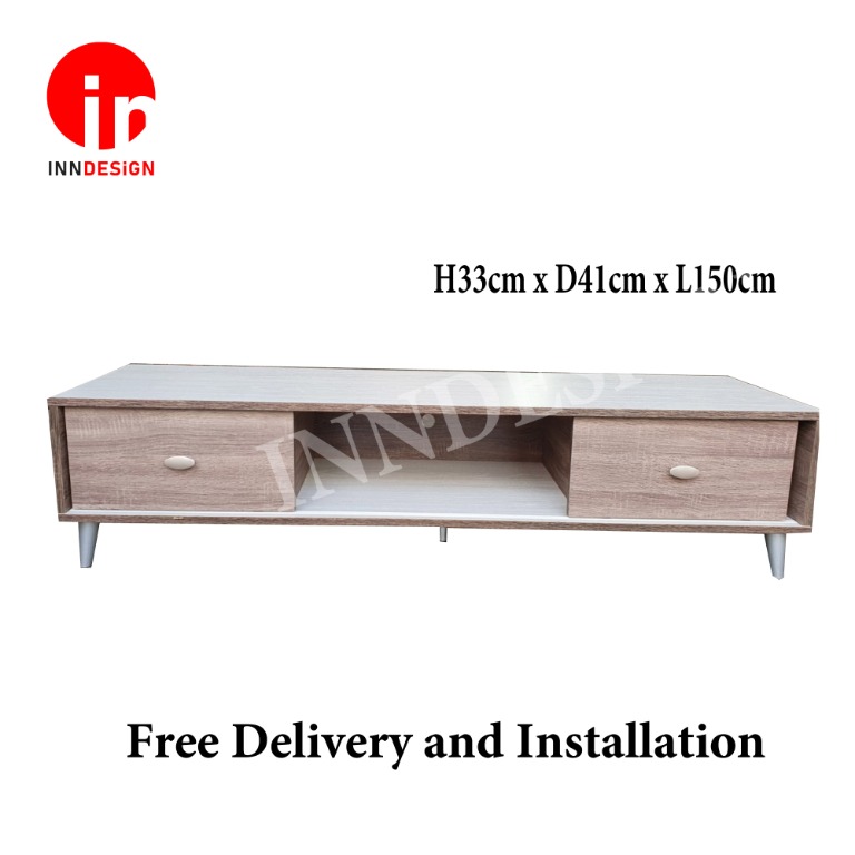 5ft TV Console (Free Delivery and Installation, Furniture, Shelves ...