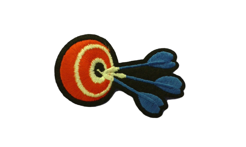 Iron On Patch - Dart Games Darts Sports #805, Furniture & Home Living ...