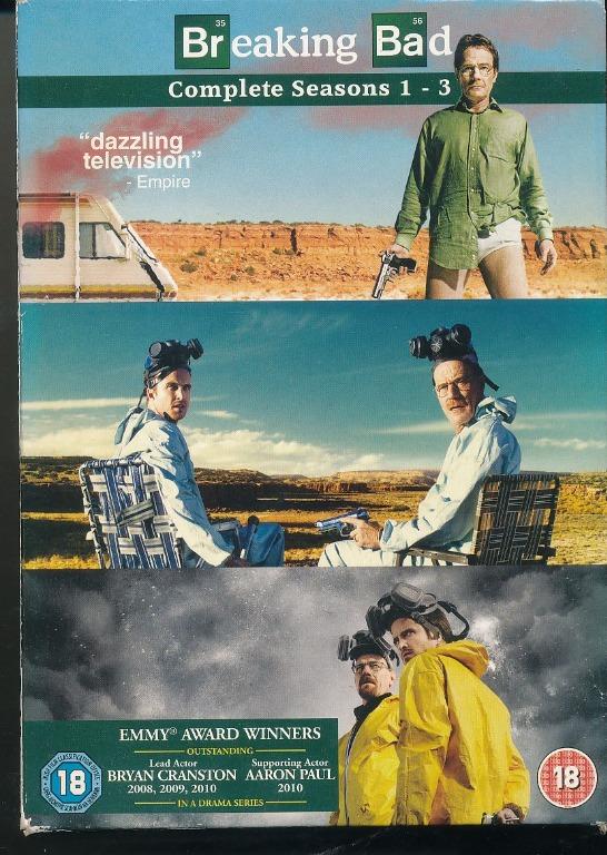 Breaking Bad (Complete Seasons 1-3) [a3] *, Hobbies & Toys, Music ...