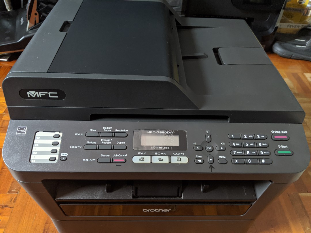 Brother MFC-7860DW Laser Printer, Computers & Tech, Printers, Scanners ...