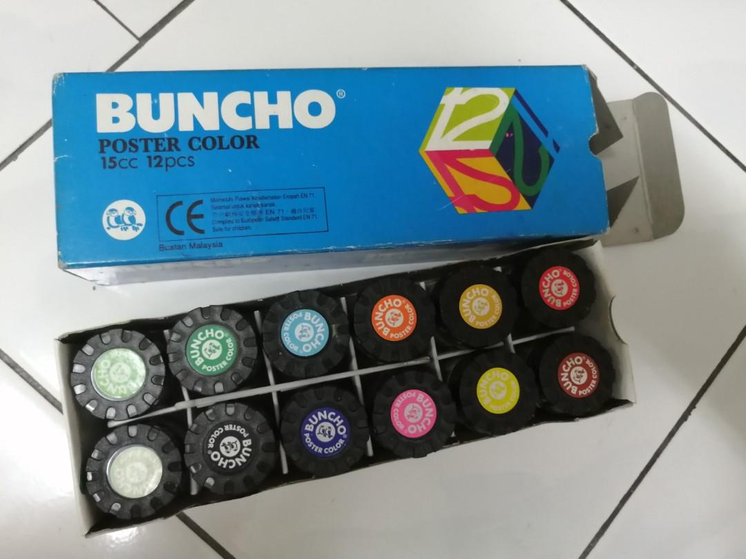 Buncho Poster Color, Hobbies & Toys, Stationery & Craft, Art & Prints ...