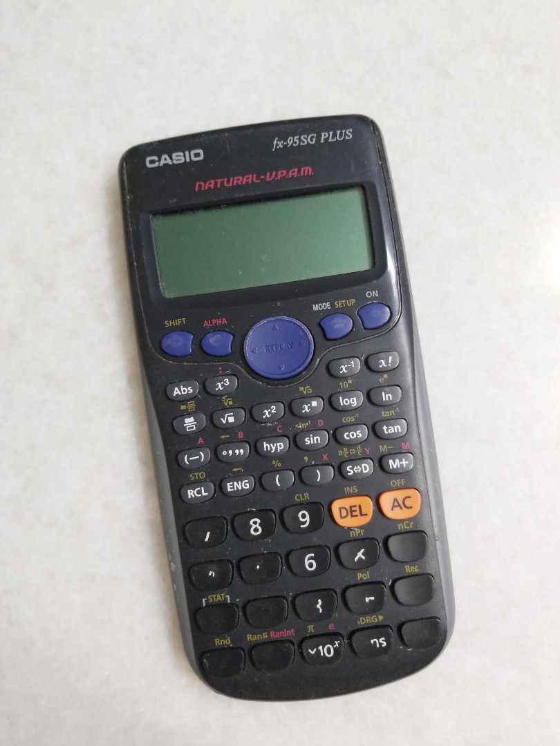 Casio Fx 95 SG Plus Calculator, Hobbies & Toys, Stationery & Craft ...
