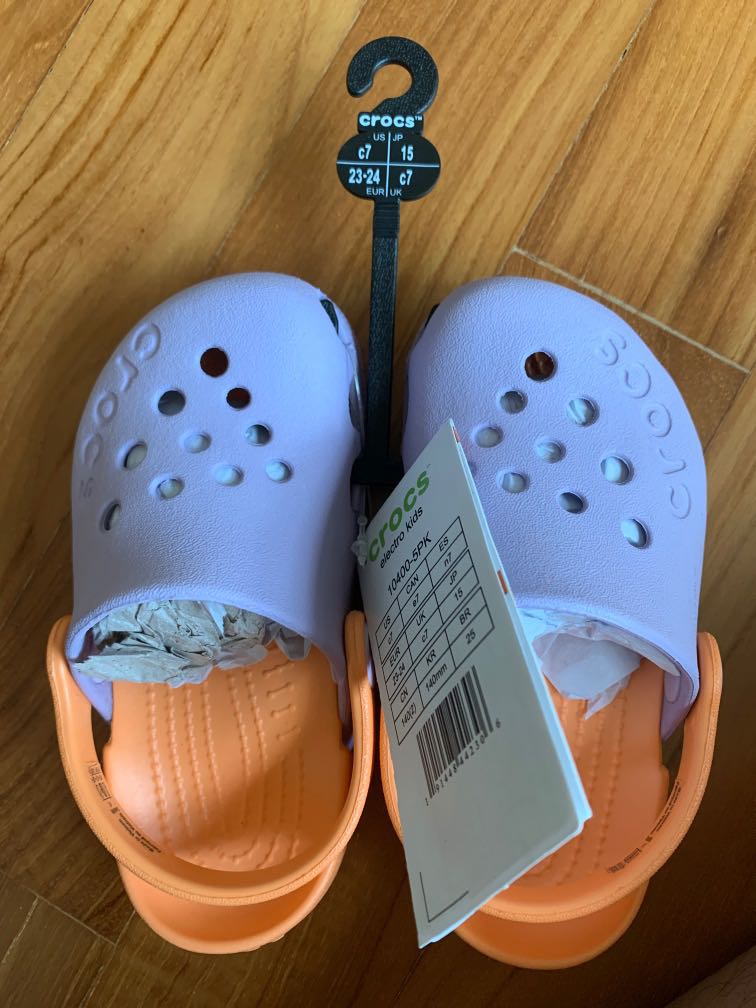 Crocs roomy fit, Babies & Kids, Going Out, Carriers & Slings on Carousell