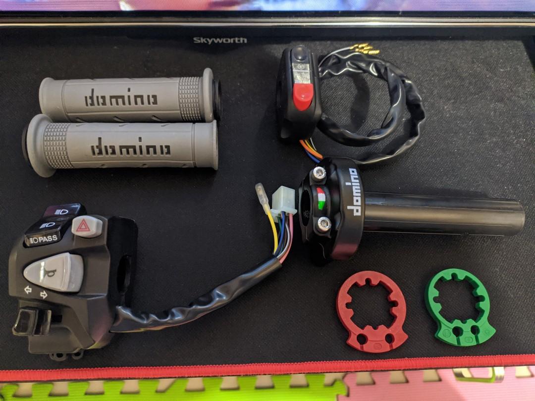 Domino Switches Set and Throttle, Motorbikes, Motorbike Parts ...