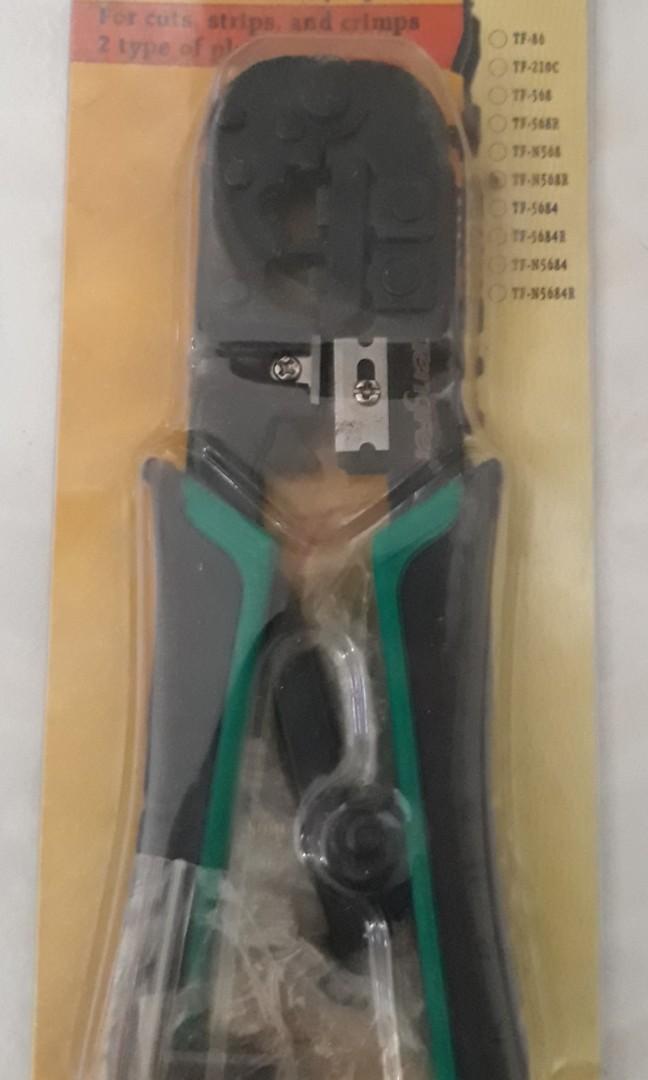 DUAL MODULAR CRIMPING TOOL, Furniture & Home Living, Home Improvement ...