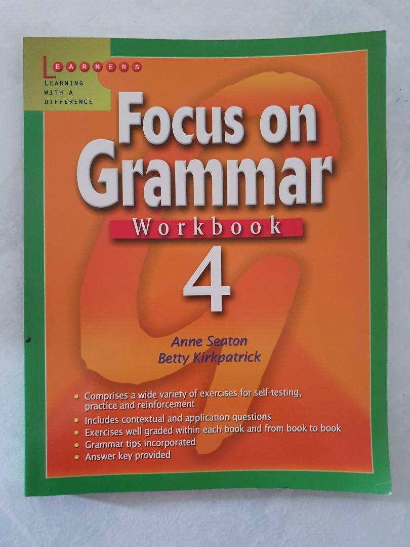LEARNERS PUBLISHING Focus on Grammar Workbook 4 (With Answer Key ...