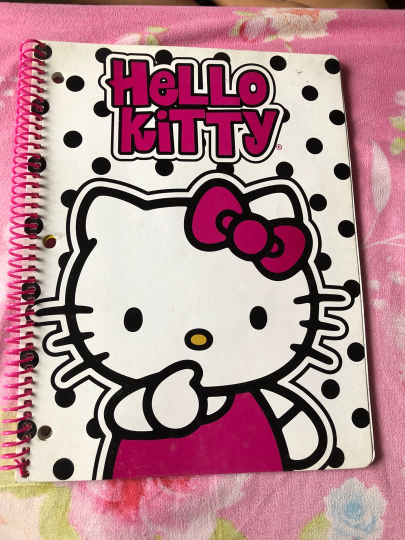 Hello Kitty notebook 40 sheets, Hobbies & Toys, Books & Magazines ...
