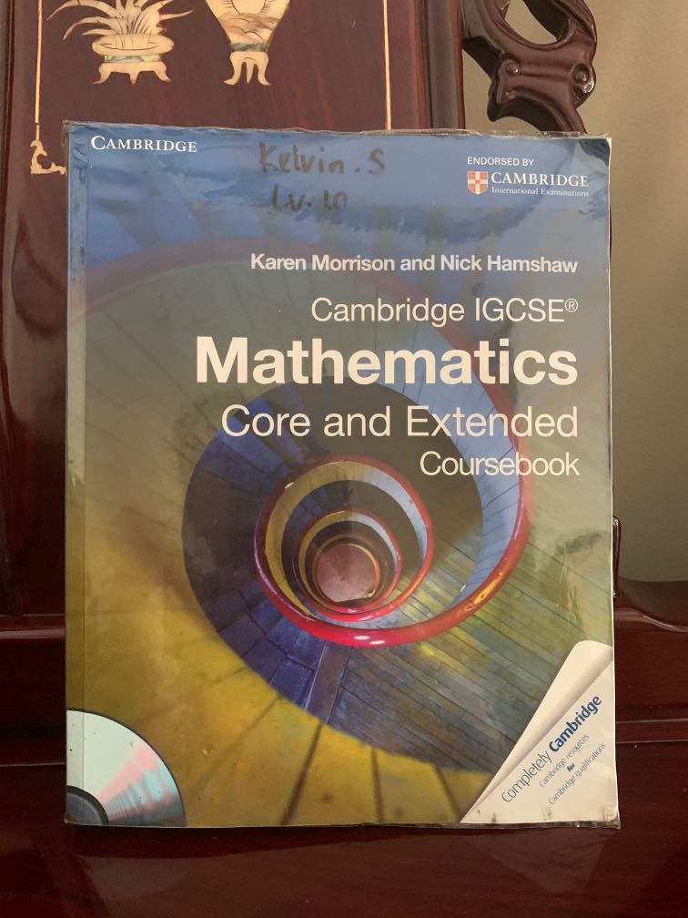 IGCSE mathematics core and extended coursebook, Buku & Alat Tulis, Buku ...