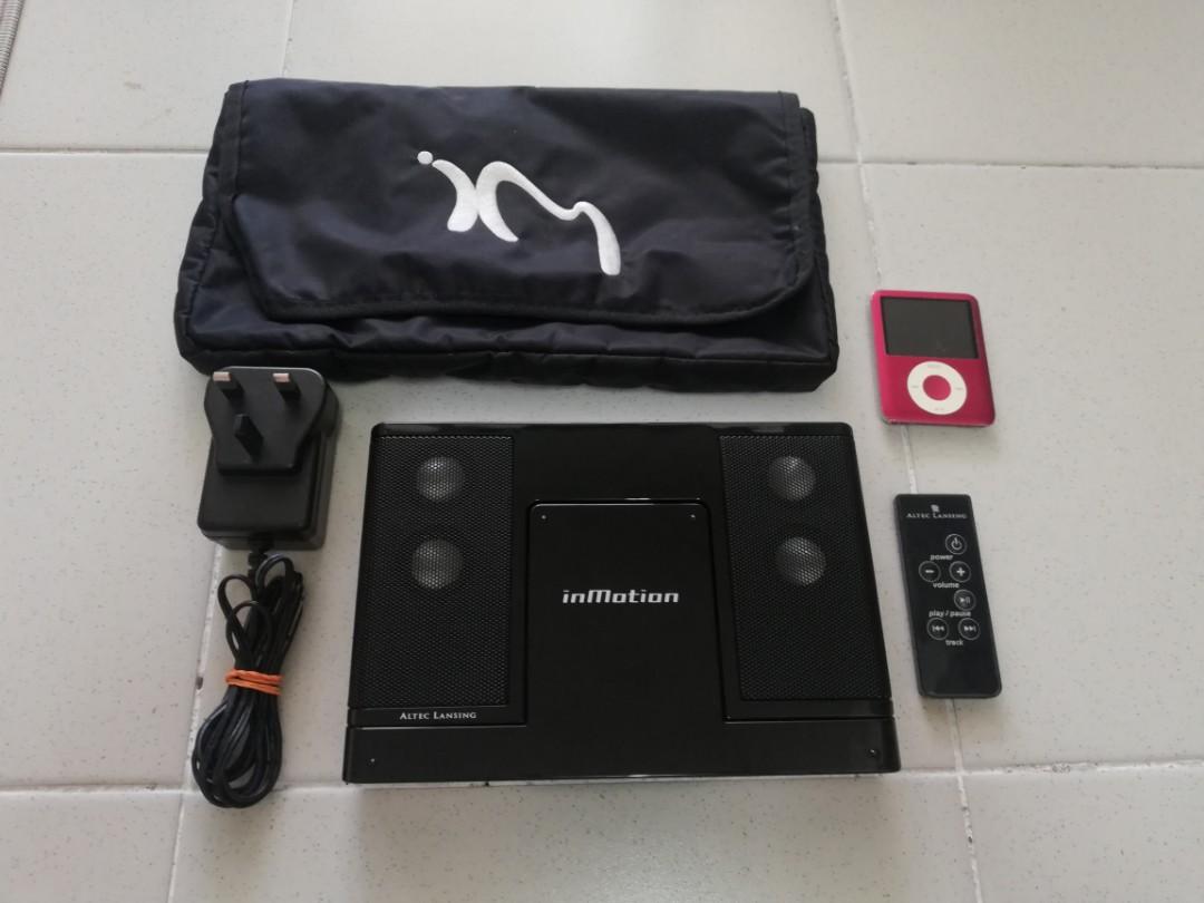 iPod Nano 3rd Generation + Altec Lansing Docking, Audio, Soundbars ...