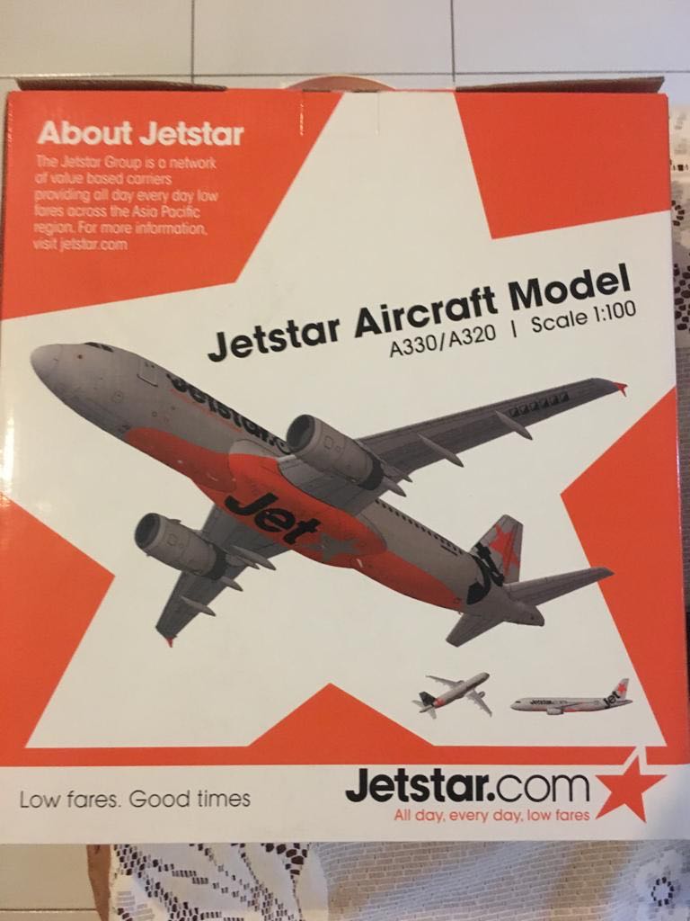 Jetstar Aircraft Model A330/A320, Everything Else on Carousell