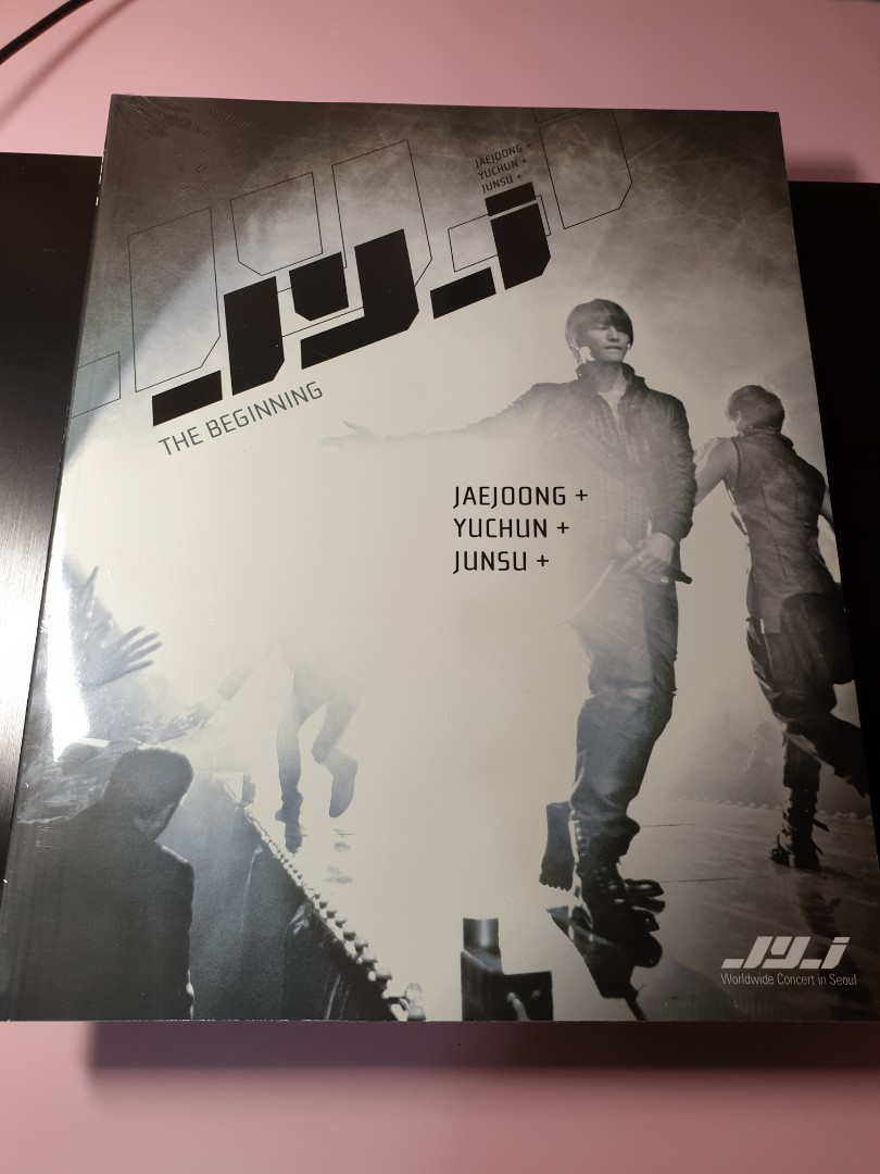 JYJ photobook The Beginning official concert merchandise, Hobbies & Toys, Memorabilia ...