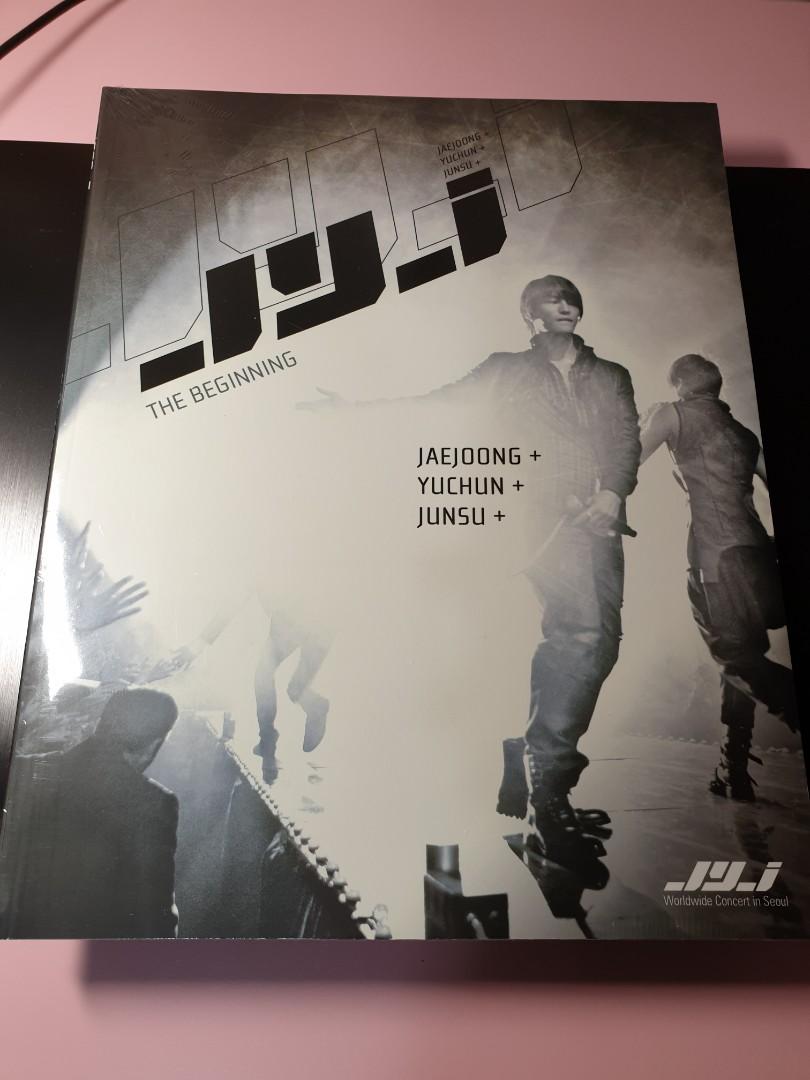 JYJ photobook The Beginning official concert merchandise, Hobbies & Toys, Memorabilia ...