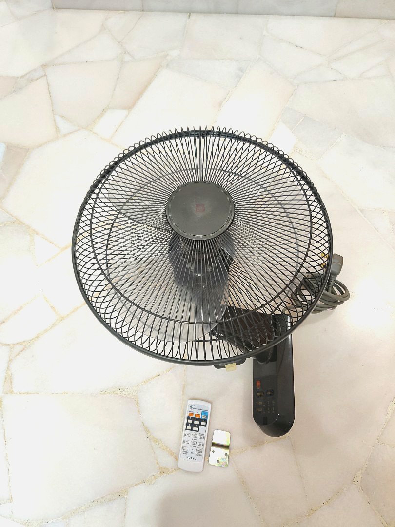 KDK Wall Fan A40MS with remote, Home Appliances, Cooling & Air Care on ...