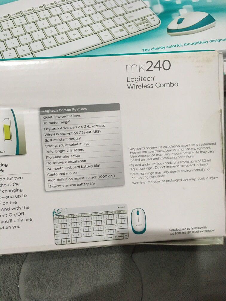 keyboard usb windows logitech, Elektronik, Komputer, Laptop di Carousell