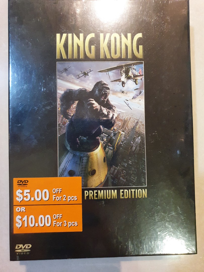 King Kong dvd - Premium edition, Music & Media, CDs, DVDs & Other Media ...