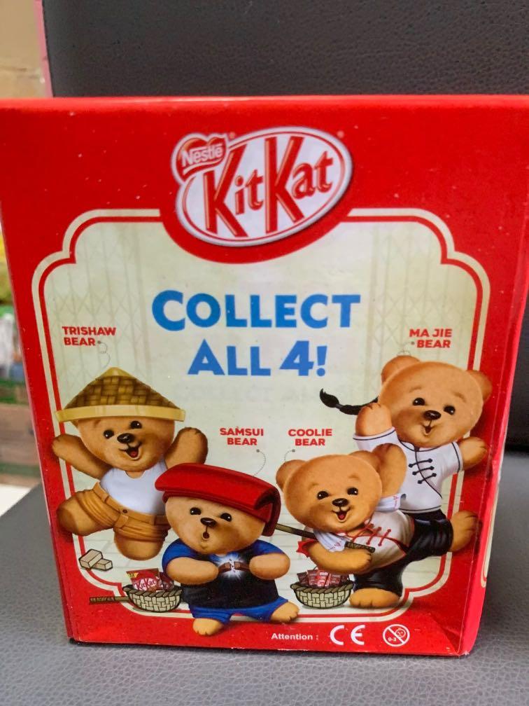 Kit Kat bear - trishaw bear and Ma Jie Bear, Hobbies & Toys, Toys ...