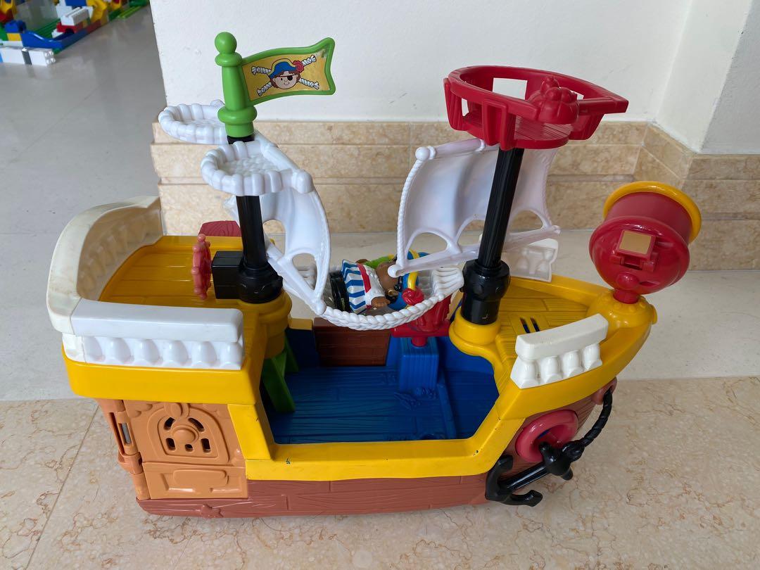 Little People Pirate Ship, Hobbies & Toys, Toys & Games on Carousell