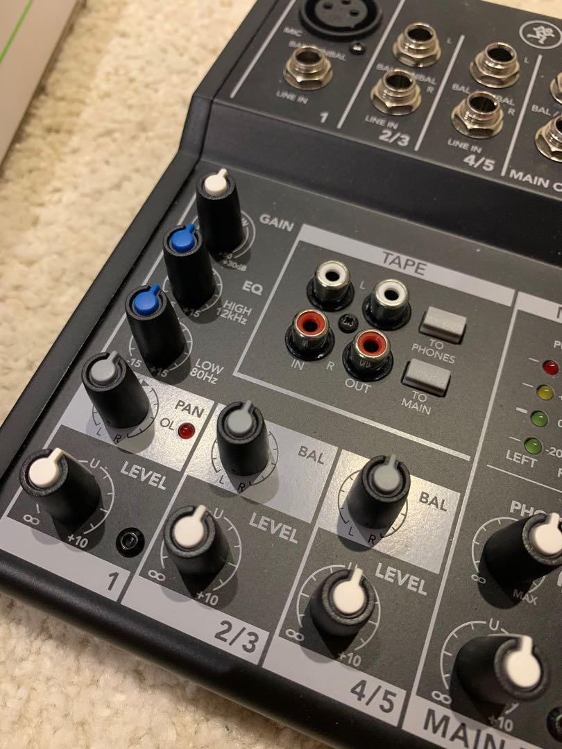 Mackie Mix5 5-Channel Mixer, Music & Media, Music Accessories on Carousell