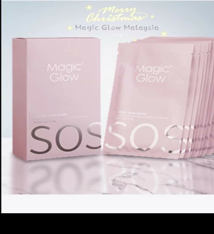 Magic glow sos facial mask, Beauty & Personal Care, Face, Face Care on ...