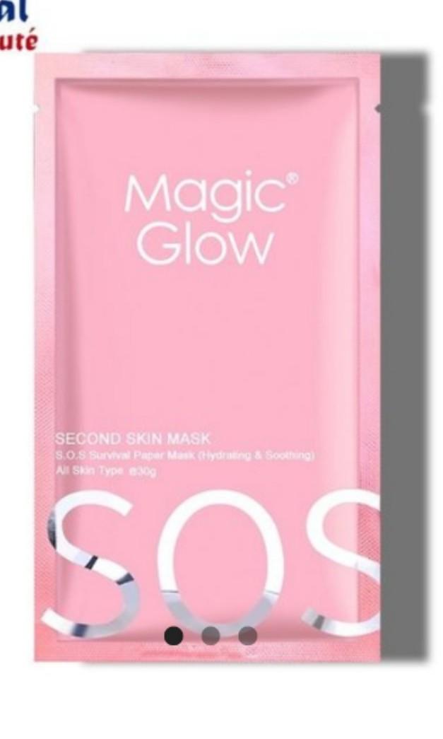 Magic glow sos facial mask, Beauty & Personal Care, Face, Face Care on ...