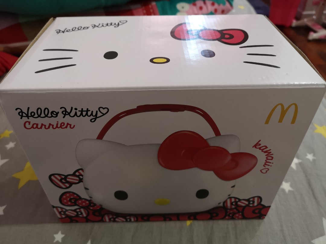 McDonald's Hello Kitty Carrier, Furniture & Home Living, Kitchenware ...