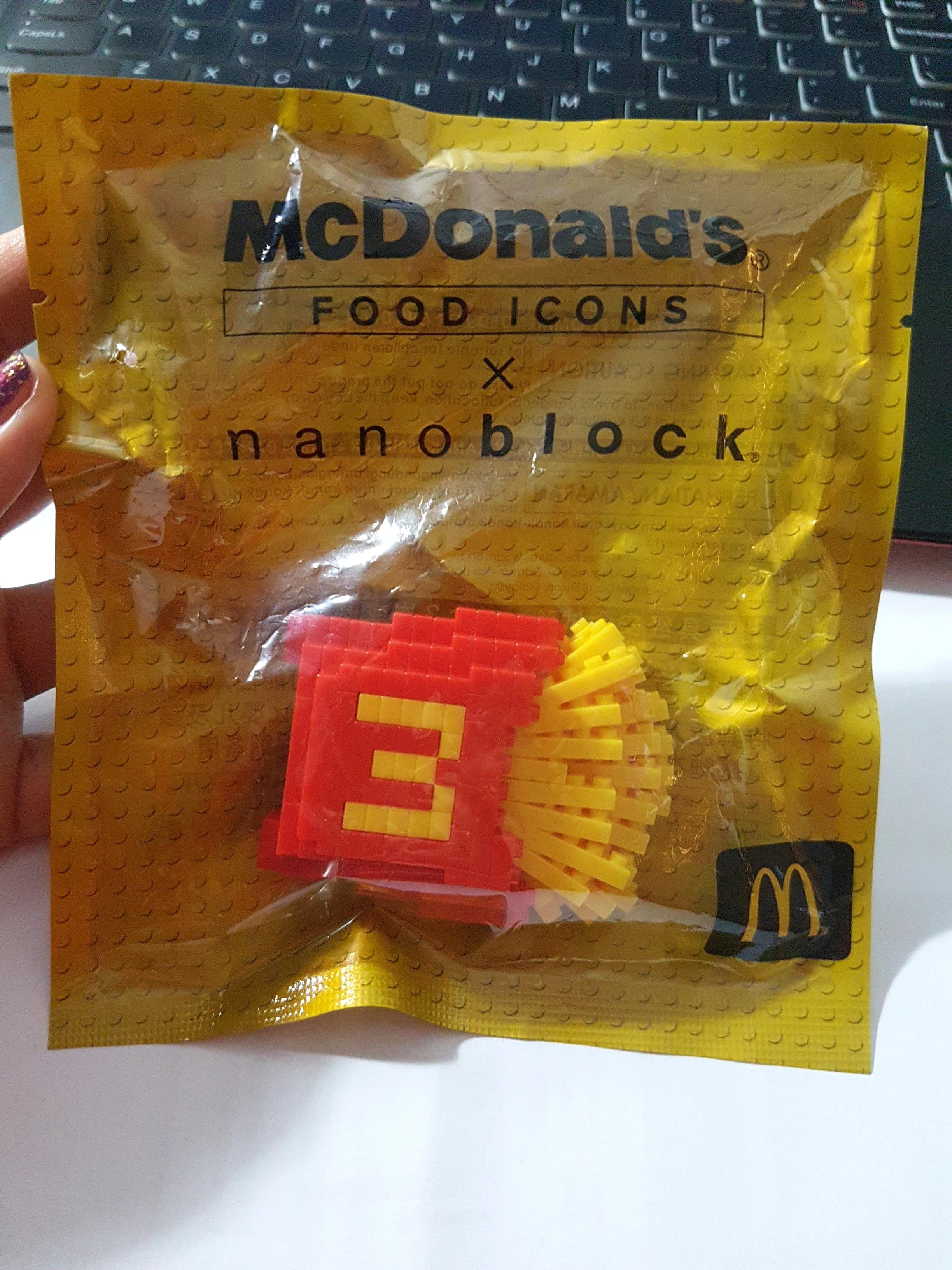 McDonald's Nanoblock Fries, Hobbies & Toys, Toys & Games on Carousell