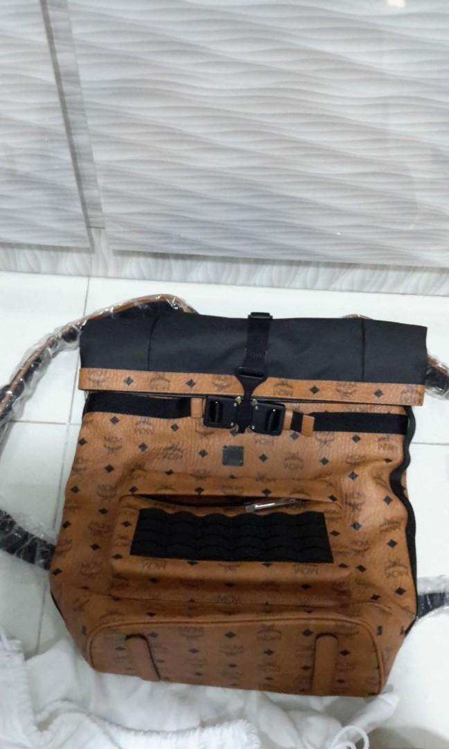 1976 Roll-Top Backpack In Visetos