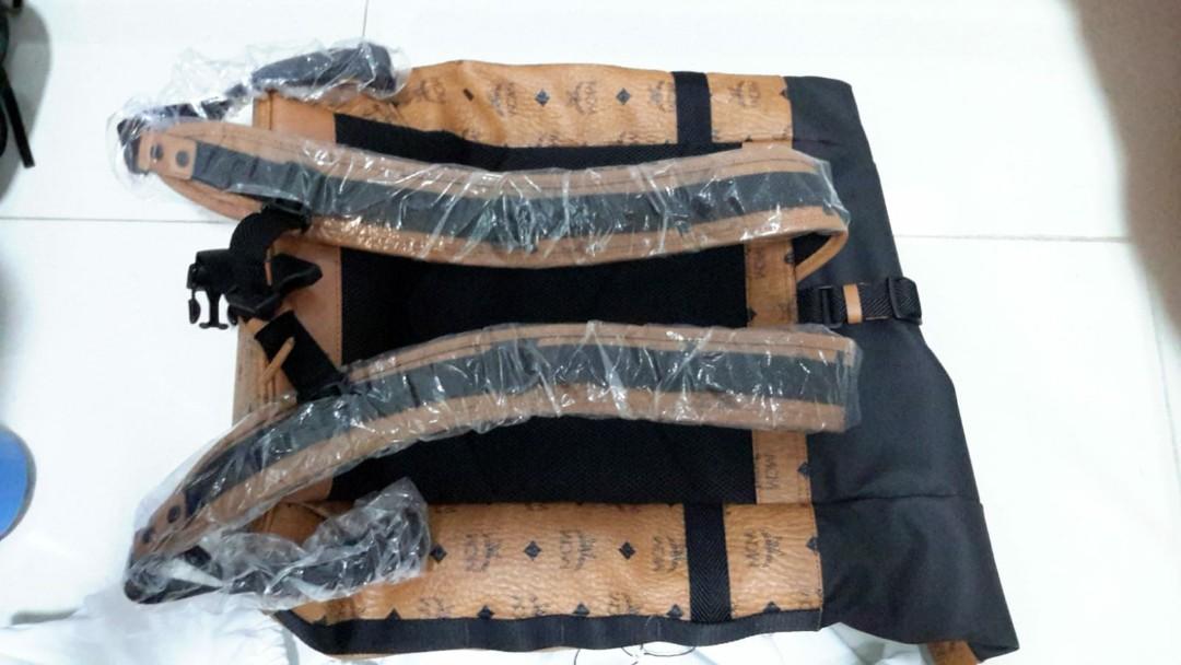 MCM 1976 Roll-Top Backpack In Visetos, Men's Fashion, Bags, Backpacks ...