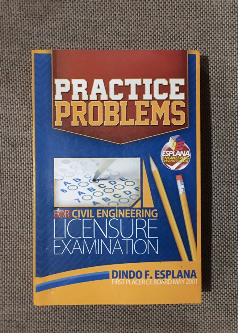 Practice Problems in Civil Engineering Licensure Examination, Hobbies ...