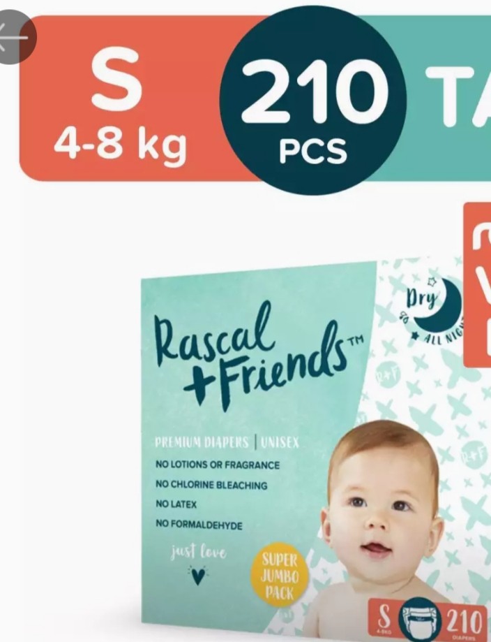 Rascal and Friends Diapers, Babies & Kids, Bathing & Changing, Diapers ...