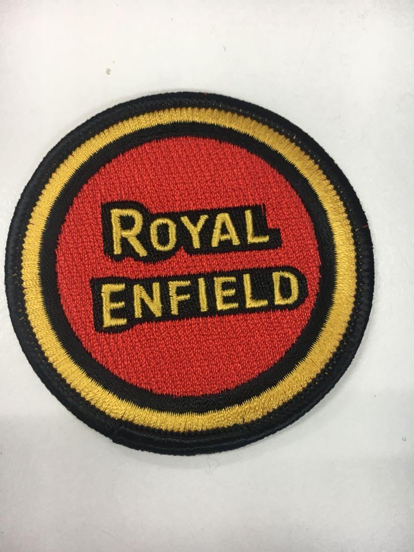 Royal Enfield badge, Motorcycles, Motorcycle Accessories on Carousell