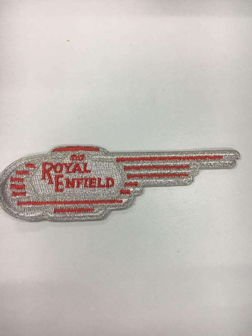 Royal Enfield badge, Motorcycles, Motorcycle Accessories on Carousell