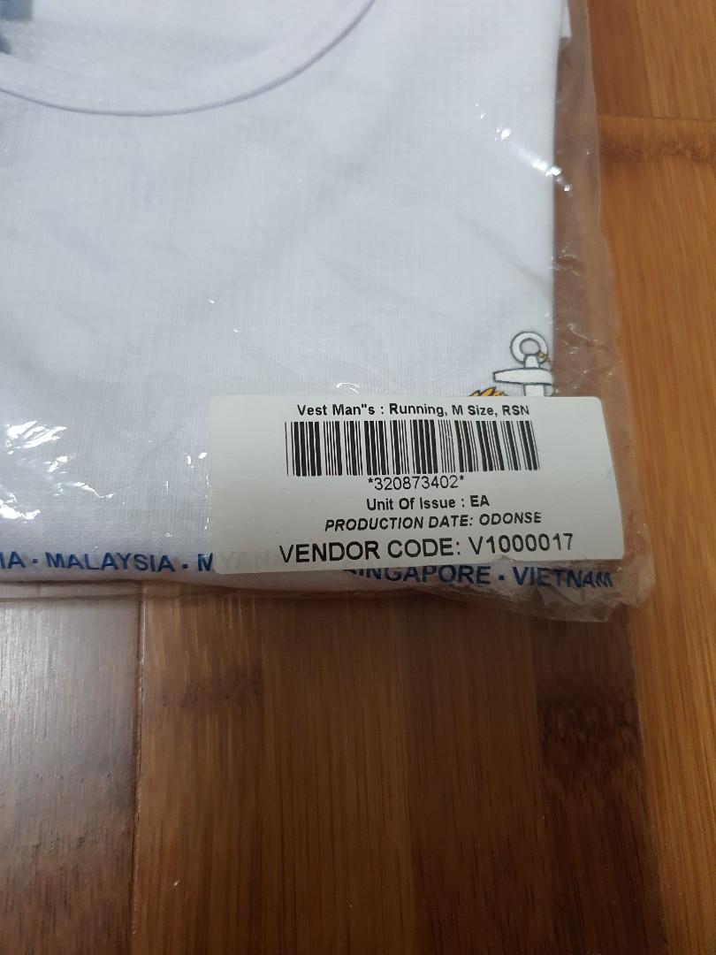 RSN TEAM NAVY PT Singlet, Men's Fashion, Tops & Sets, Tshirts & Polo ...