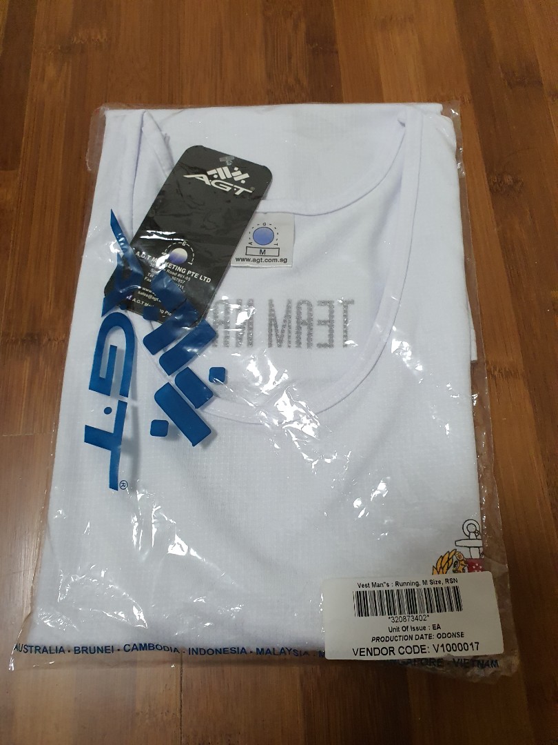 RSN TEAM NAVY PT Singlet, Men's Fashion, Tops & Sets, Tshirts & Polo ...