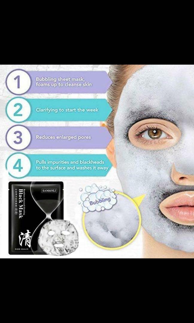 Samanli Mask, Health & Nutrition, Face Masks & Face Shields on Carousell
