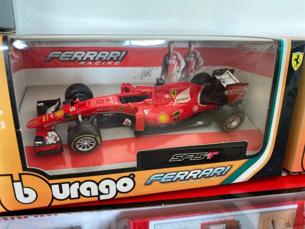 Shell bburago Ferrari passion series complete set brand new never ...